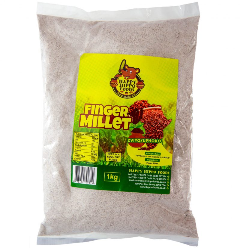 Happy Hippo Foods Finger Millet, Zviyo - Happy Hippo Foods