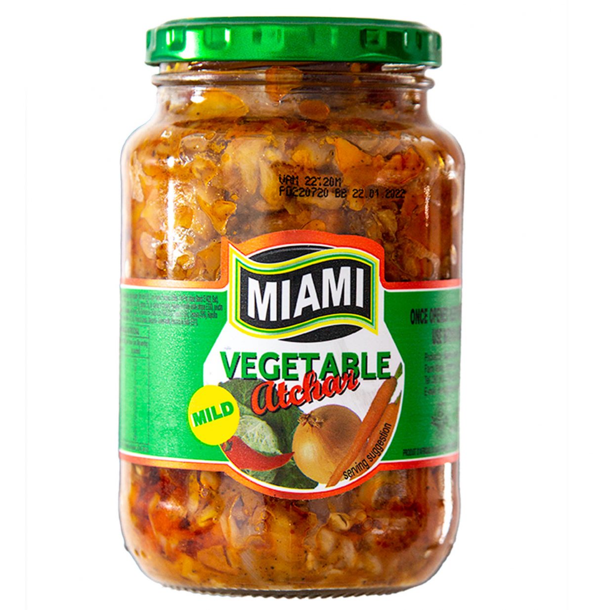 Miami Vegetable Atchar 400g - Happy Hippo Foods